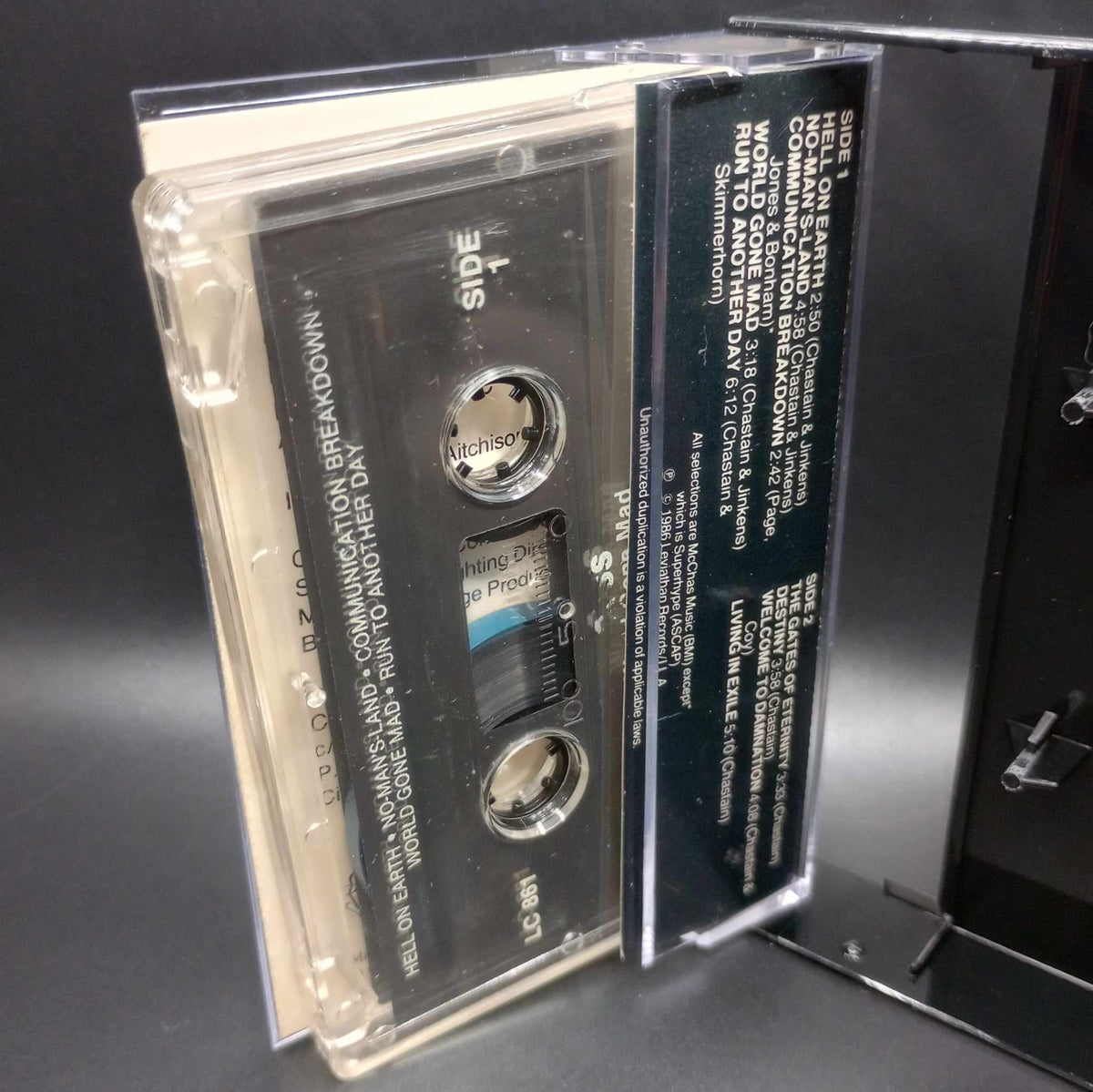 CJSS - World Gone Mad Tape(1986 Leviathan)[USED] – Dissonant Tapes